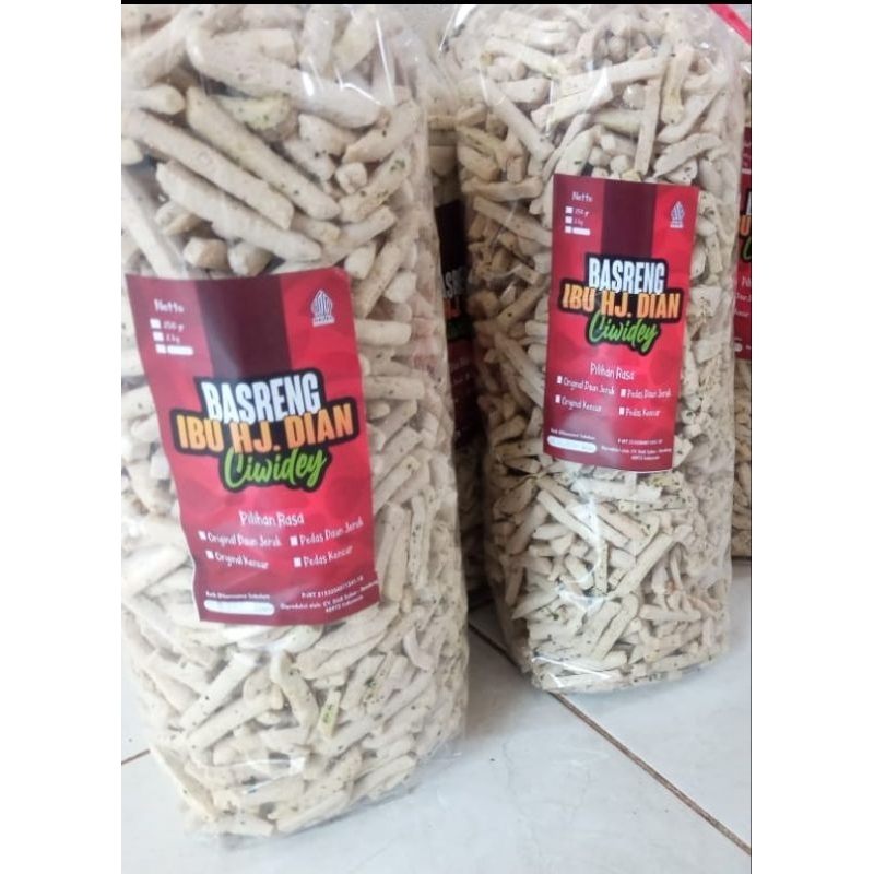 Jual BEST SELLER - Basreng 500gr - daun jeruk / cikur kencur - Ibu Hj ...