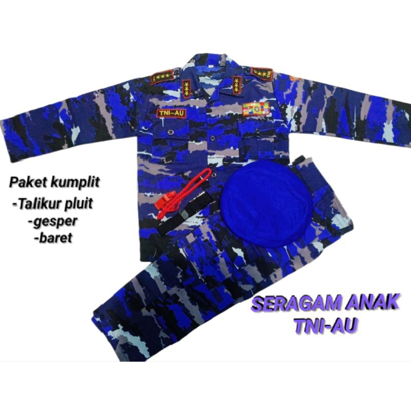 Jual BAJU SERAGAM ANAK TNI-AU / SERAGAM PROFESI ANAK CUSTOM / BAJU ... Jual BAJU SERAGAM ANAK TNI-AU / SERAGAM PROFESI ANAK CUSTOM / BAJU ...
