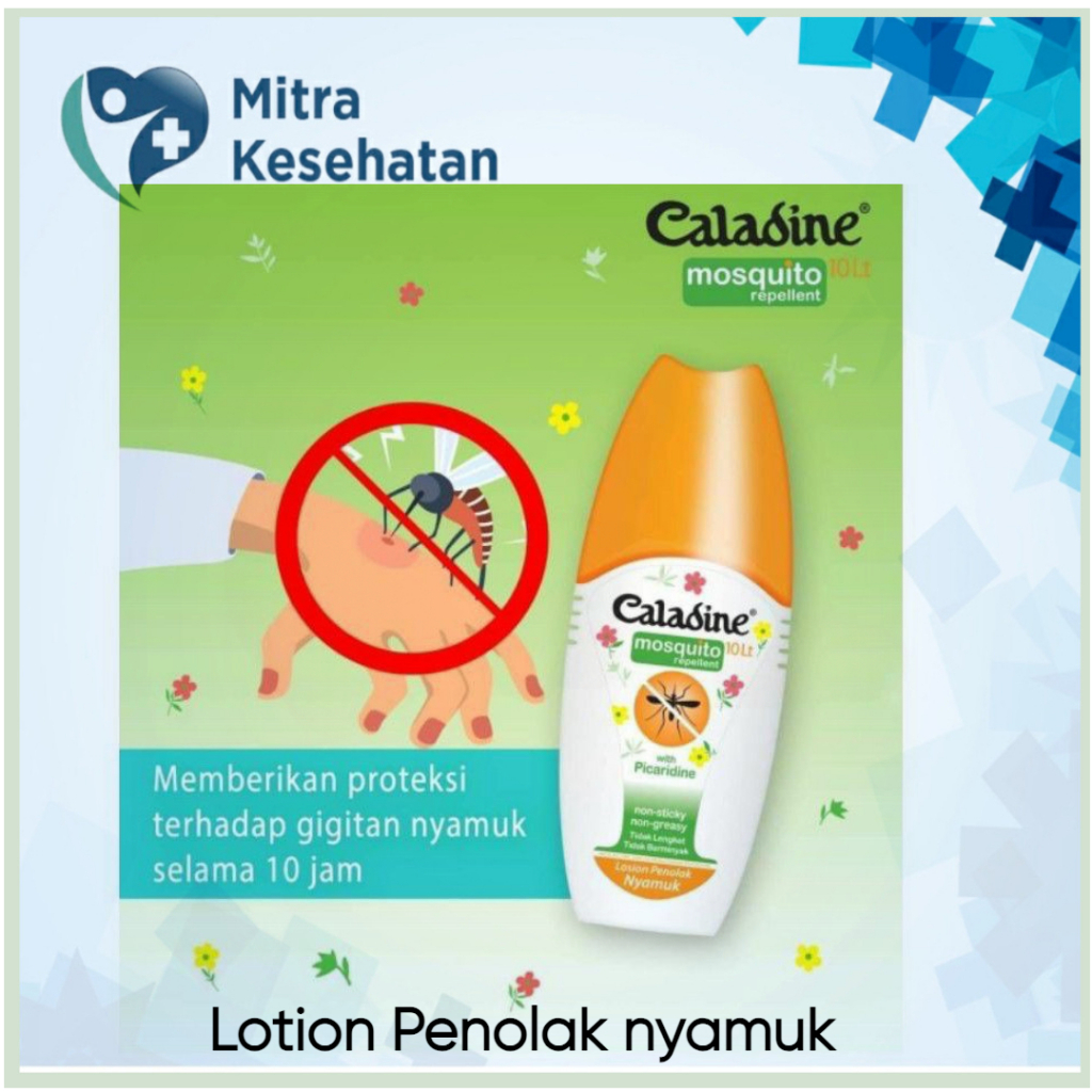 Jual CALADINE MOSQUITO REPELLENT 100 ML SPRAY / LOTION ANTI NYAMUK CALADIN 100ml | Shopee Indonesia
