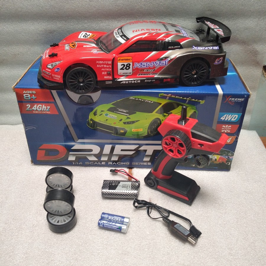 Jual Mobil RC Drift X-TREME Turbo Skala 1:14 High Speed Remote Control ...