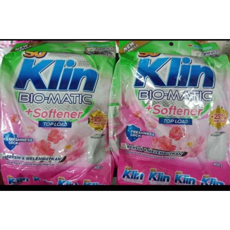 Jual SO KLIN BiO matic 800g | Shopee Indonesia