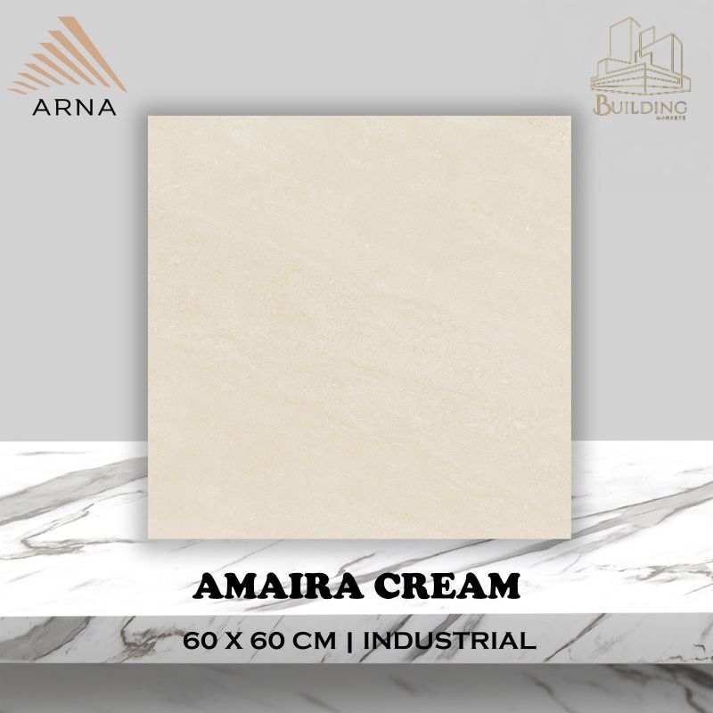 Jual Granite Lantai 60x60 AMAIRA CREAM/MATT/STONE/CARPORT/ARNA/SERIES ...