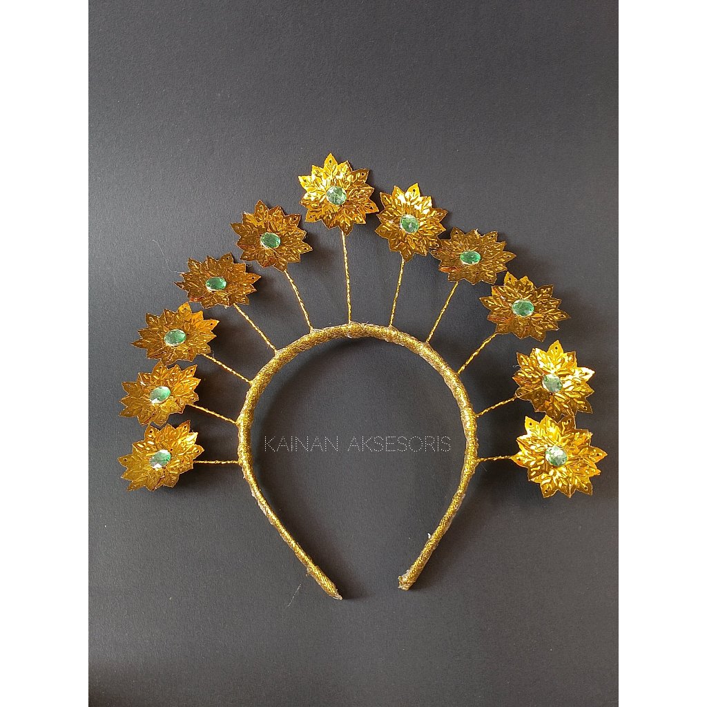 Jual Mahkota Bando Adat Jawa Hiasan Kepala Adat Karnaval Tari Pengantin ...