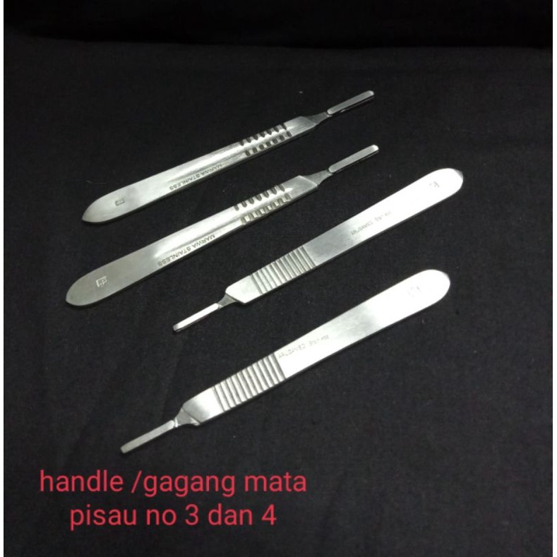 Jual Scalpel Handle / Gagang Mess / Gagang Bisturi / Gagang Pisau ...