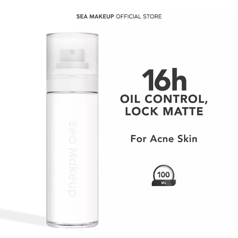Jual SEA MAKEUP Lock It Matte Acne Setting Spray (new formula 100ml ...