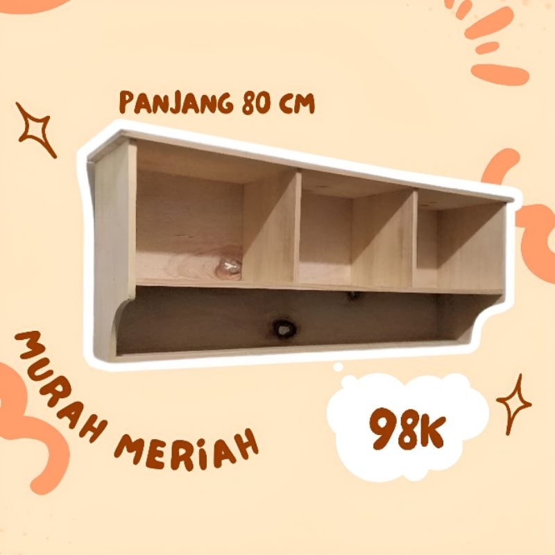 Jual Kitchen Set / Rak dapur / Lemari Gantung / Rak Gantung Atas / rak ...