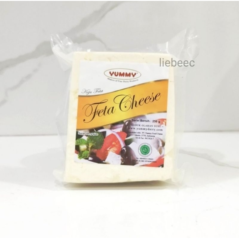 Jual Yummy Feta Cheese 250gr / Keju Fetta 250 gr | Shopee Indonesia