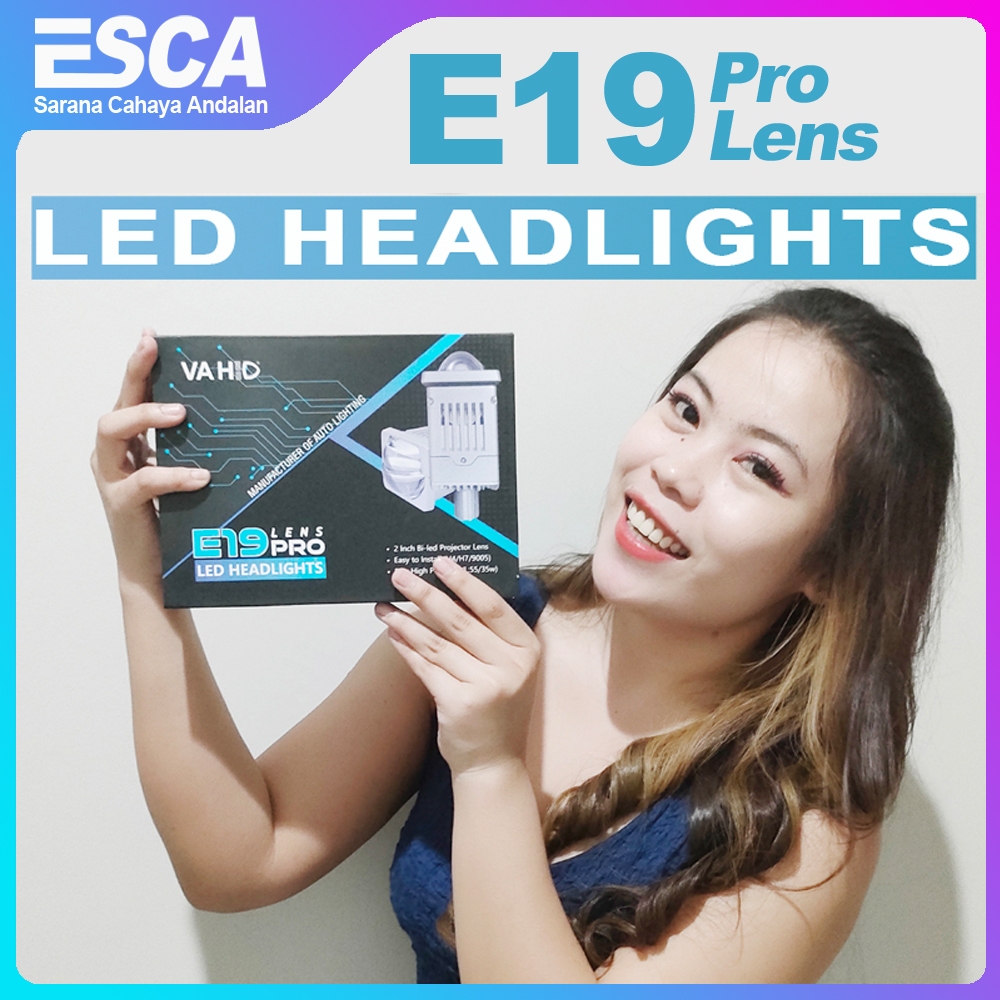 Jual E19 - Bi-LED E19 Pro Lens Vahid | Mini Laser LED Projector Headlight | Shopee Indonesia