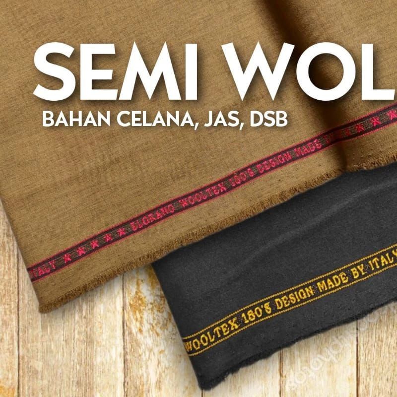 Jual Kain Bahan Celana Semi Wol ( Harga per ½ m ) | Shopee Indonesia