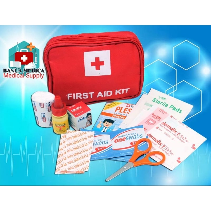 Jual First Aid Kit Bag Onemed Fullset / Tas P3K / Tas PPPK | Shopee ...