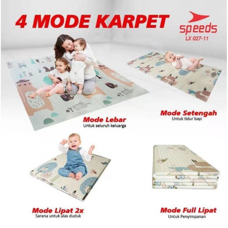 Jual Playmat Speeds/ Matras Lipat Bayi | Shopee Indonesia