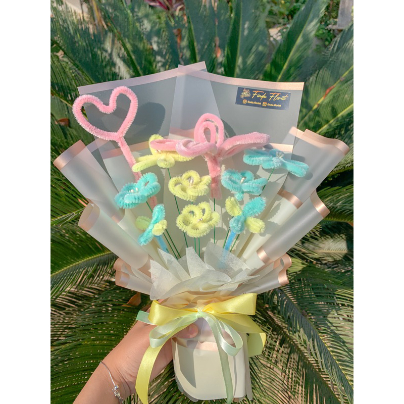 Jual Blooms bucket pipe cleaner (bucket kawat bulu) | Shopee Indonesia
