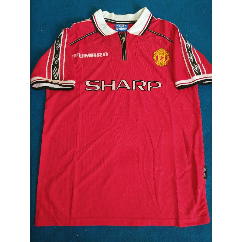 Jual Jersey MU Retro 1998/99 | Shopee Indonesia