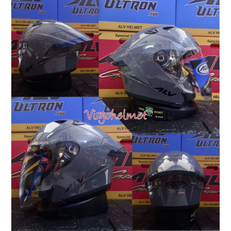 Jual HELM ALV ULTRON PRO HELM HALF FACE TERBARU | Shopee Indonesia