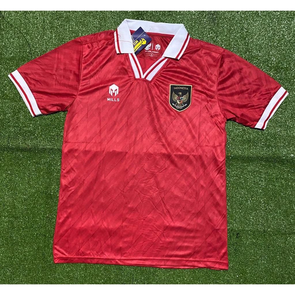 Jual Jersey Bola Timnas Indonesia Indo Home Merah 2021 2022 2023 Mills ...