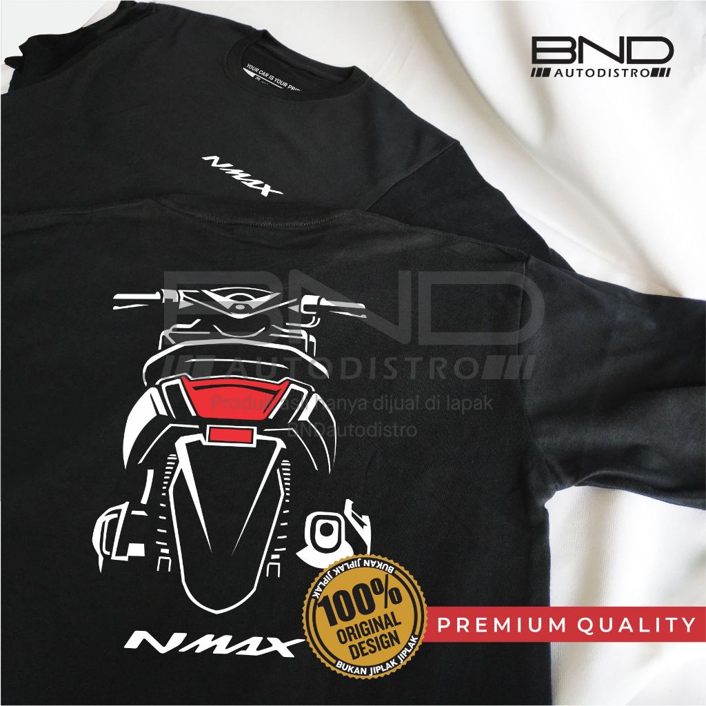 Jual Kaos Yamaha NMax Old REAR - T-Shirt Nmax Kaos Nmax Lama Kaos Motor ...