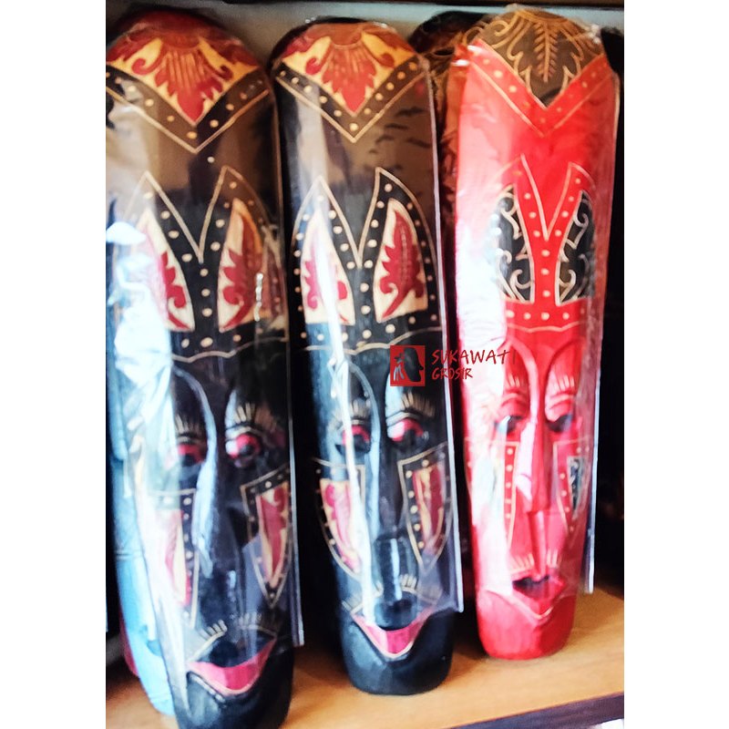 Jual Pajangan Dinding Topeng Dekorasi Hiasan Suku Etnik Primitif Asmat ...