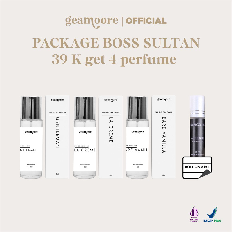 Jual GEAMOORE - PACKAGE BOSS SERIES FREE 8 ML | Shopee Indonesia