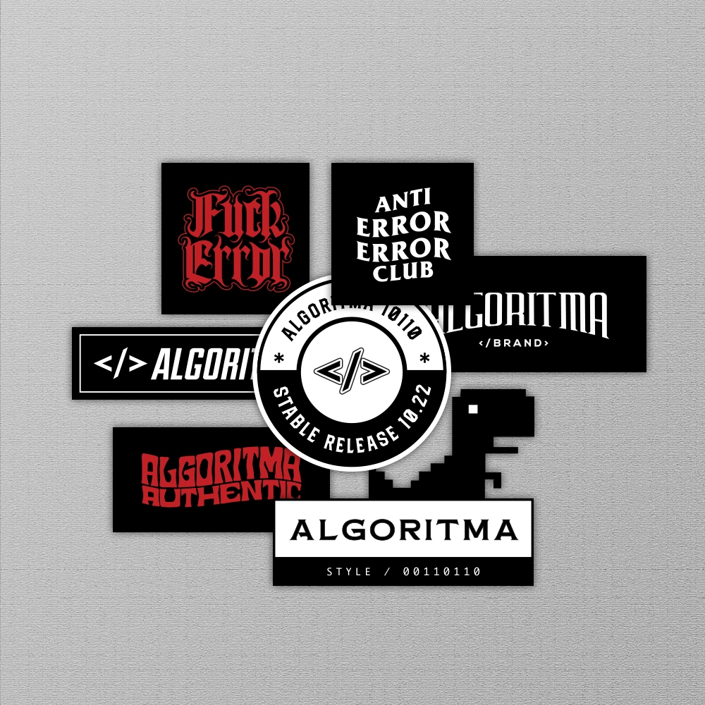 Jual STICKER PACK PROGRAMMER / IT KOMPUTER | Shopee Indonesia