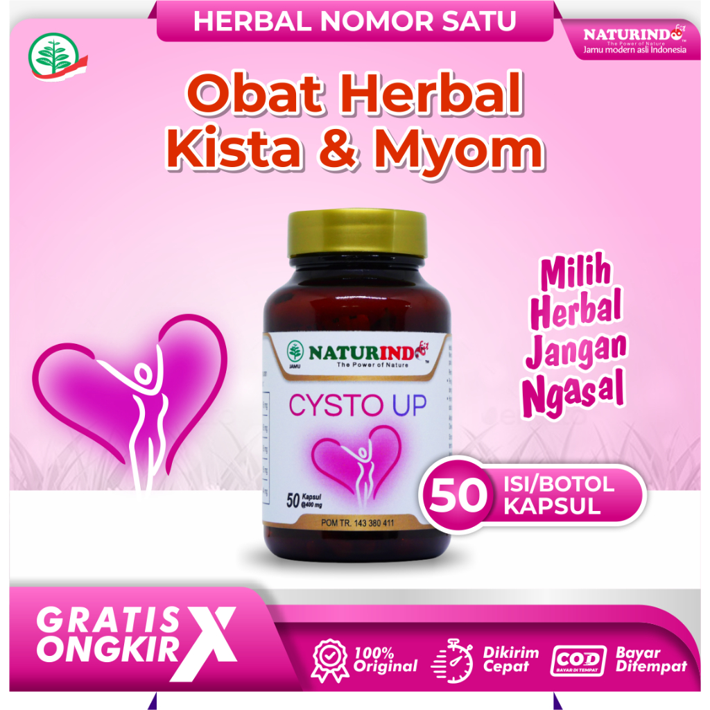 Jual Obat Kista Ovarium Coklat Batholin Herbal Inositol Myom Miom Rahim ...