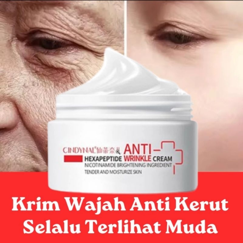 Jual Cindynal Hexapeptide Anti Wrinkle Cream | Shopee Indonesia