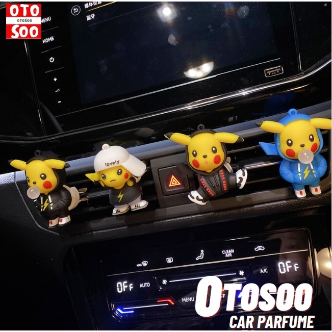 Jual Otosoo PAjangan Parfum Dashboard Pikachu- Pajangan Dashboard ...