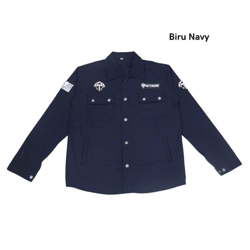 Jual Trucker Jaket Semi parka Emblem Bordir BMTH Ready Ukurun S-XXXL ...