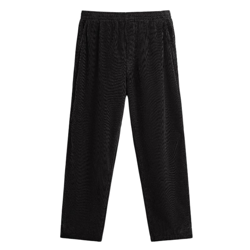 Jual Sai - Vacation Black Long pants Corduroy Baggy Loose Fit Celana ...