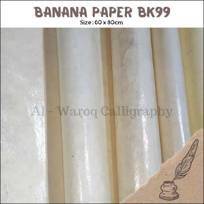 Jual AL-WAROQ | Muqohar BK99 (Banana Paper) (75cm x 55cm) | Shopee ...