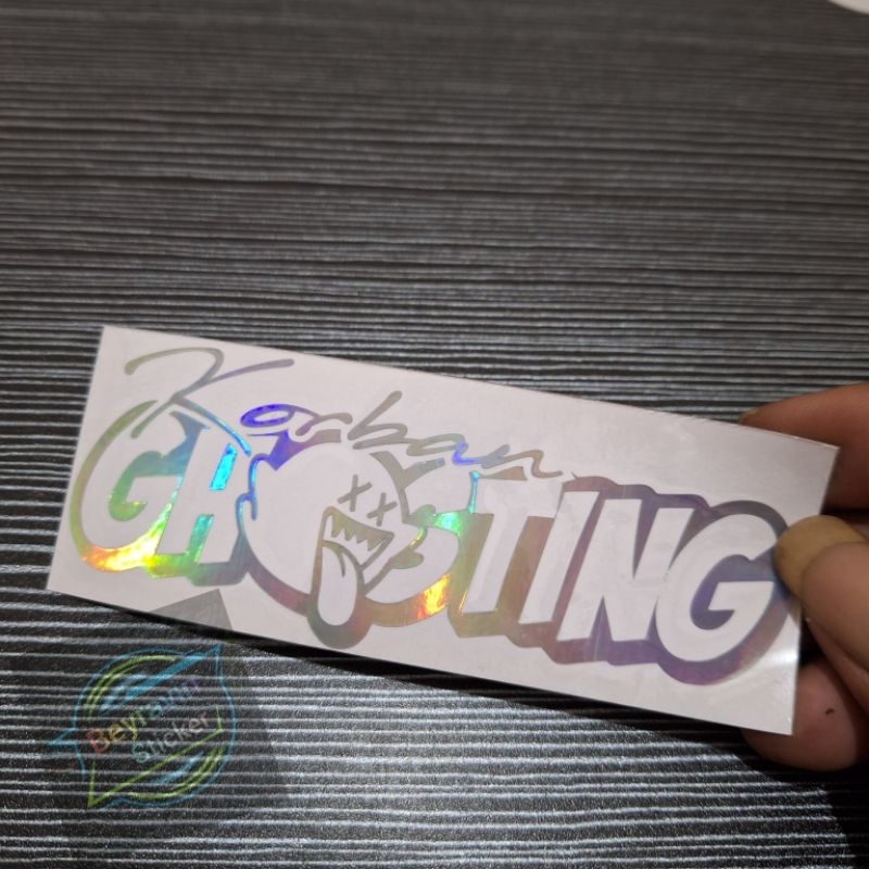 Jual STICKER KORBAN GHOSTING CUTTING | Shopee Indonesia
