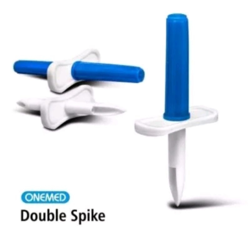 Jual DOBLE SPIKE INFUSION PENUSUK CAIRAN INFUS PERAWATAN LUKA | Shopee ...