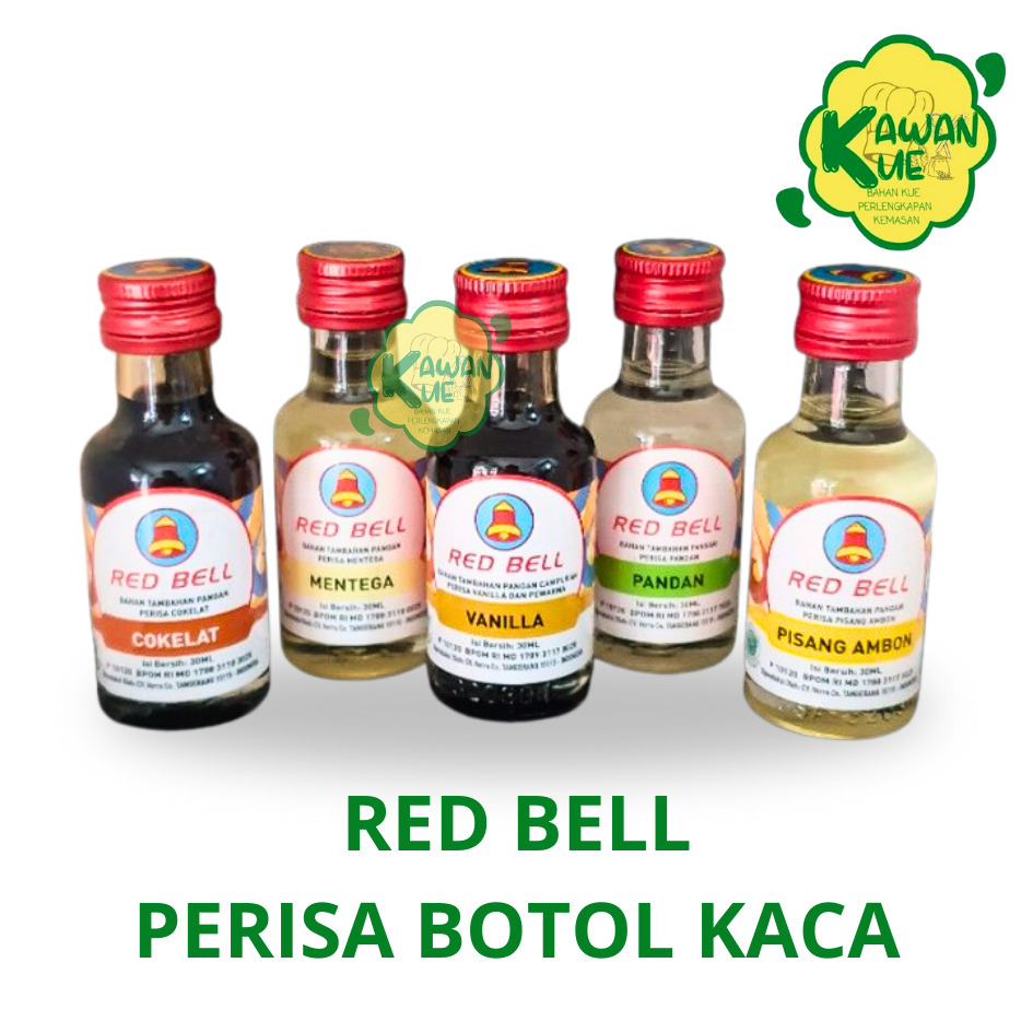 Jual Red Bell Perisa Botol Kaca 30ML | Shopee Indonesia
