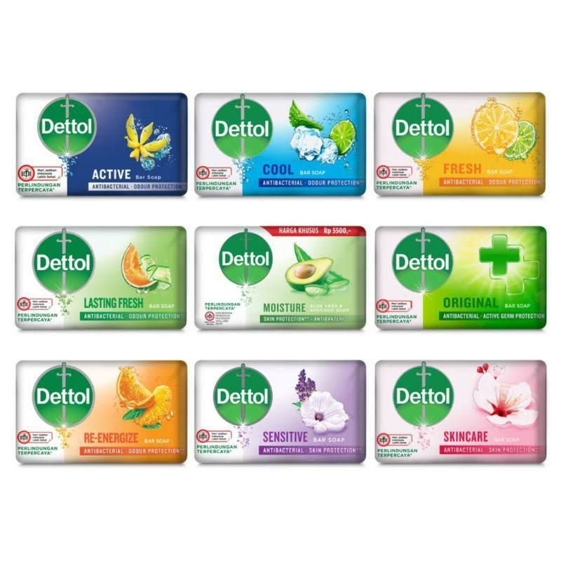 Jual Sabun Mandi Keluarga Dettol Batang Besar 100g | Shopee Indonesia