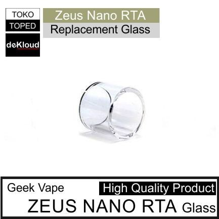 Jual ZEUS NANO RTA 22mm Replacement Glass | tabung kaca tube pyrex 22 ...