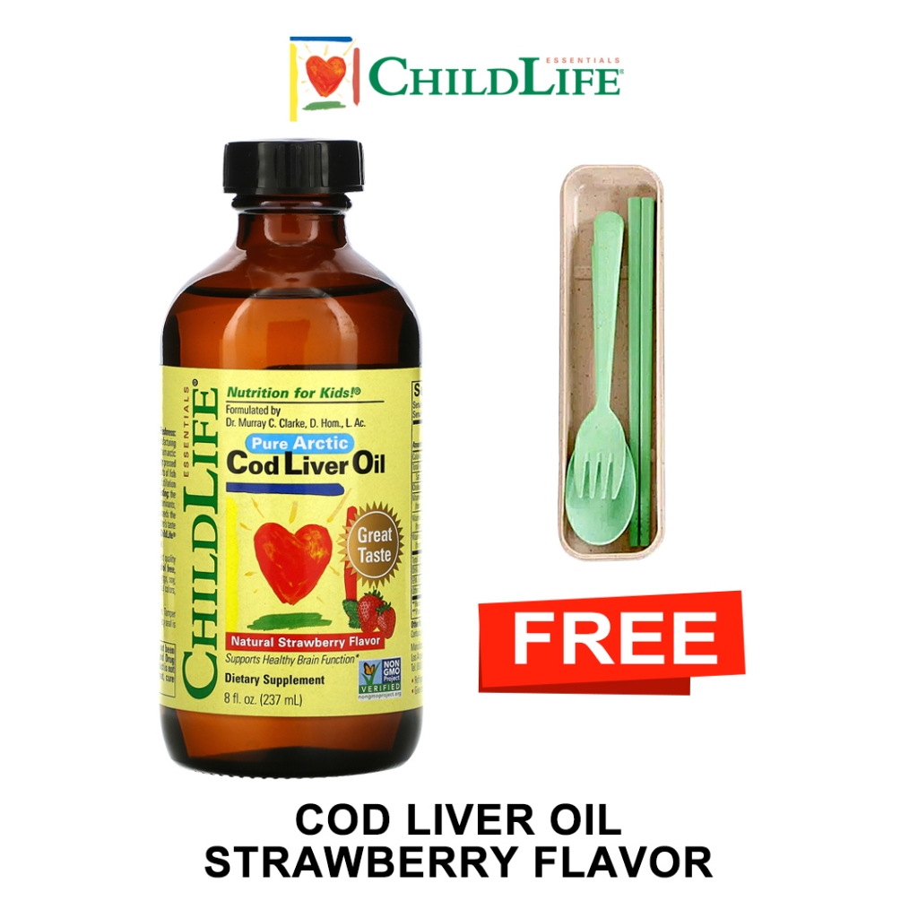 Jual (Original From USA) ChildLife Pure Cod Liver Oil - Child Life ...