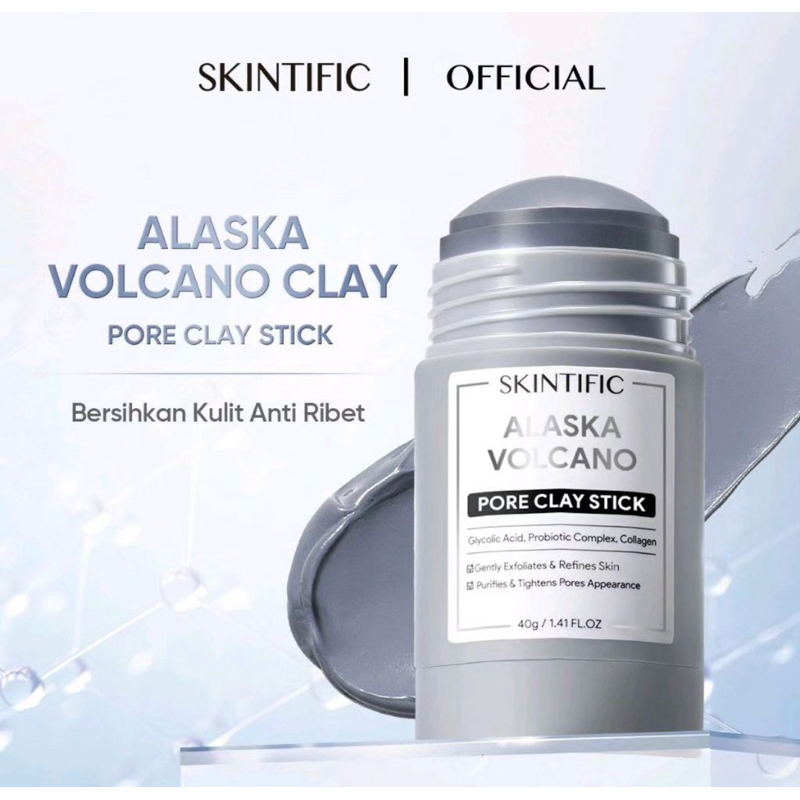 Jual SKINTIFIC ALASKA VOLCANO CLAY MASK / Skintific masker volcano ...
