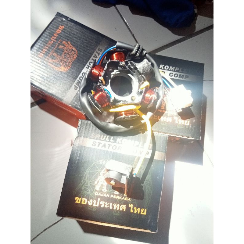 Jual Spull spool Stator Honda Supra fit new,Supra Fit Lama, Legenda 2 ...