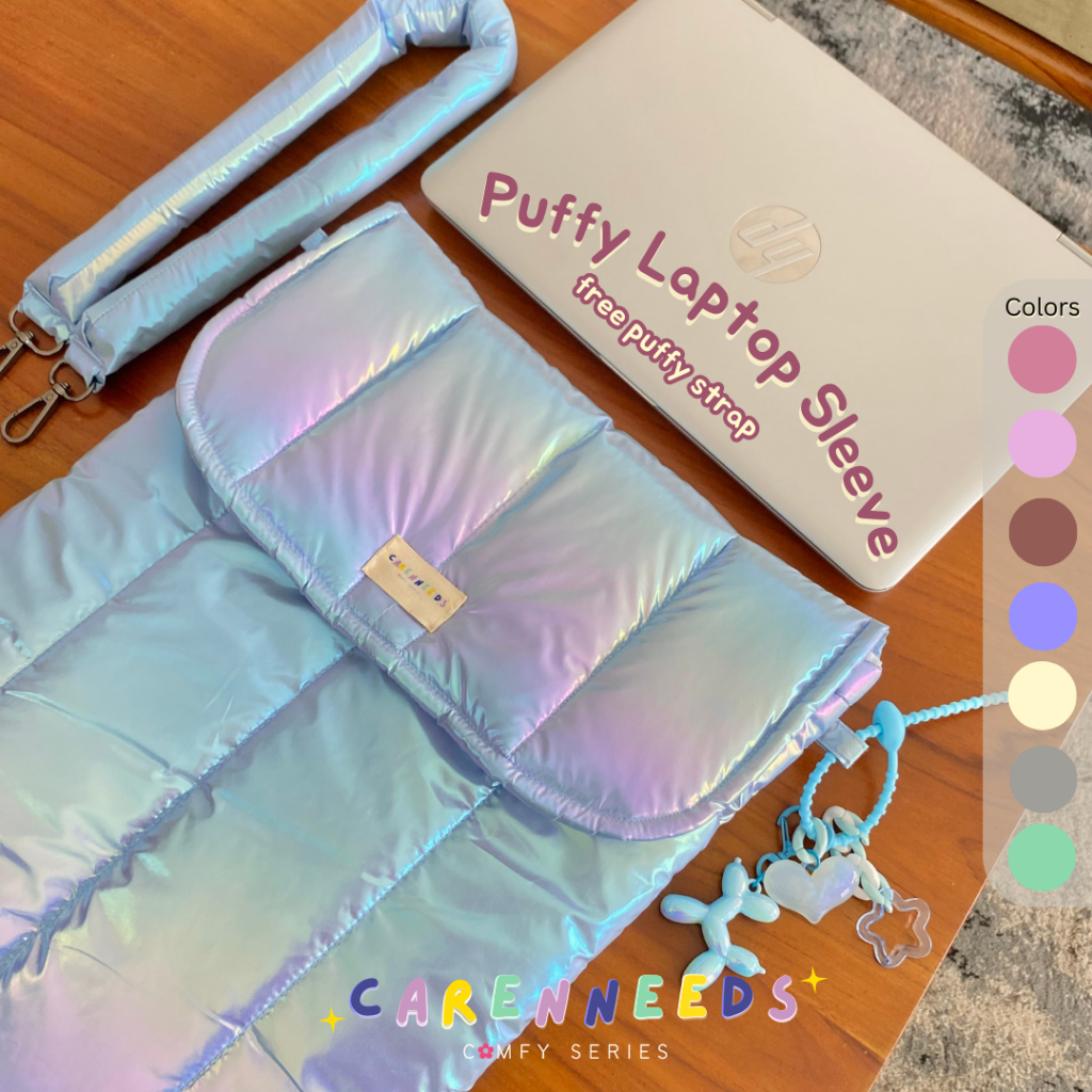 Jual Laptop Sleeve Puffy Fit To 13-16” (Free Puffy Strap | Tas Laptop ...