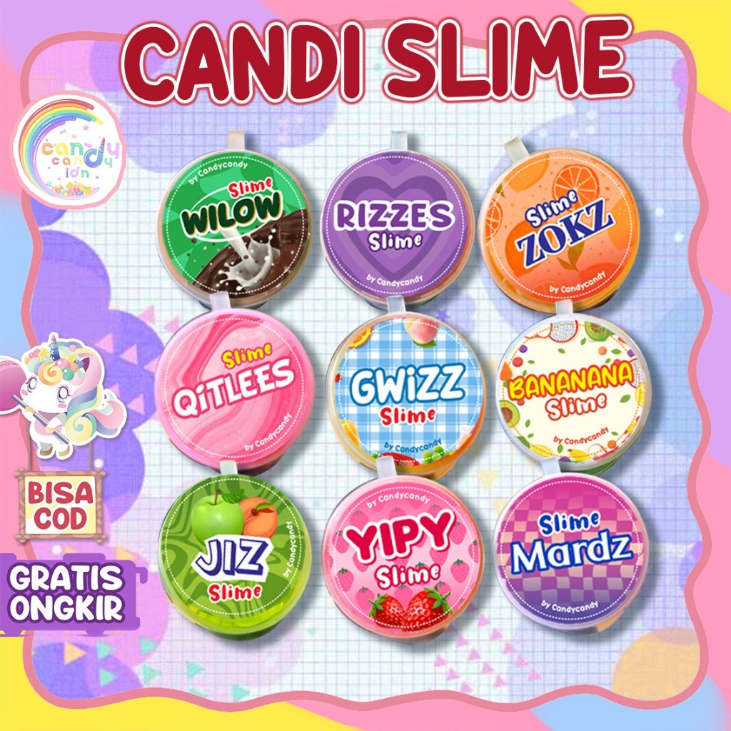 Jual Slime Mini Candi 25ml harga Grosir by candycandy.idn | Shopee ...
