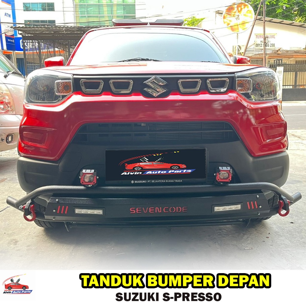 Jual PENGAMAN BUMPER DEPAN SUZUKI SPRESSO / TANDUK DEPAN SPRESSO COBRA ...