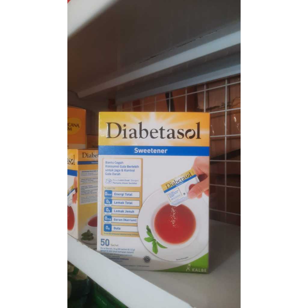 Jual Diabetasol Sweetener 50 Sachet | Shopee Indonesia