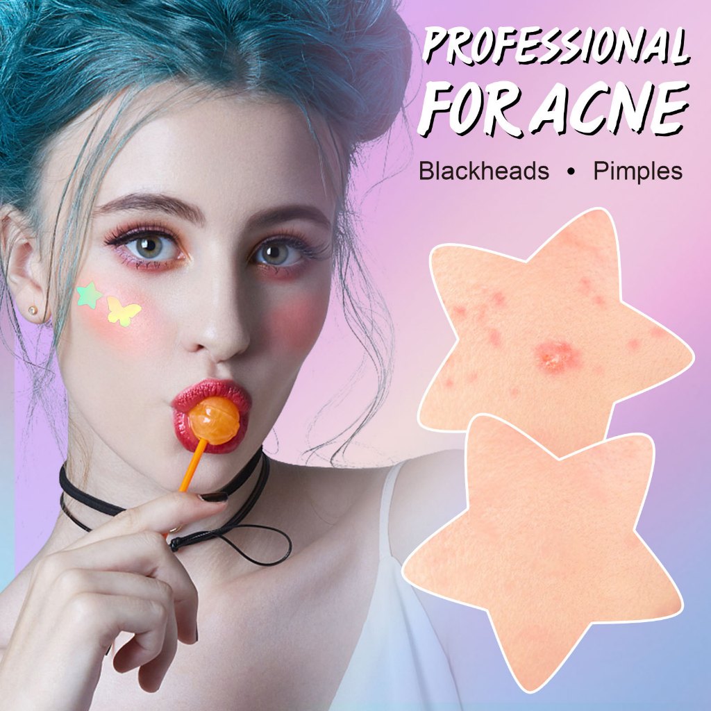 Jual Hologram Series - Cute Acne Patch Sticker Jerawat Pimple Patch ...