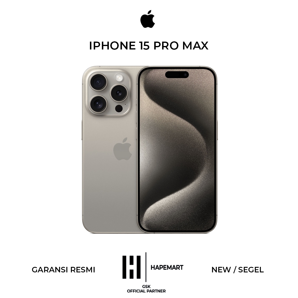 Jual iPhone 15 Pro Max 256GB / 512GB / 1TB - Garansi Resmi ( Baru ...