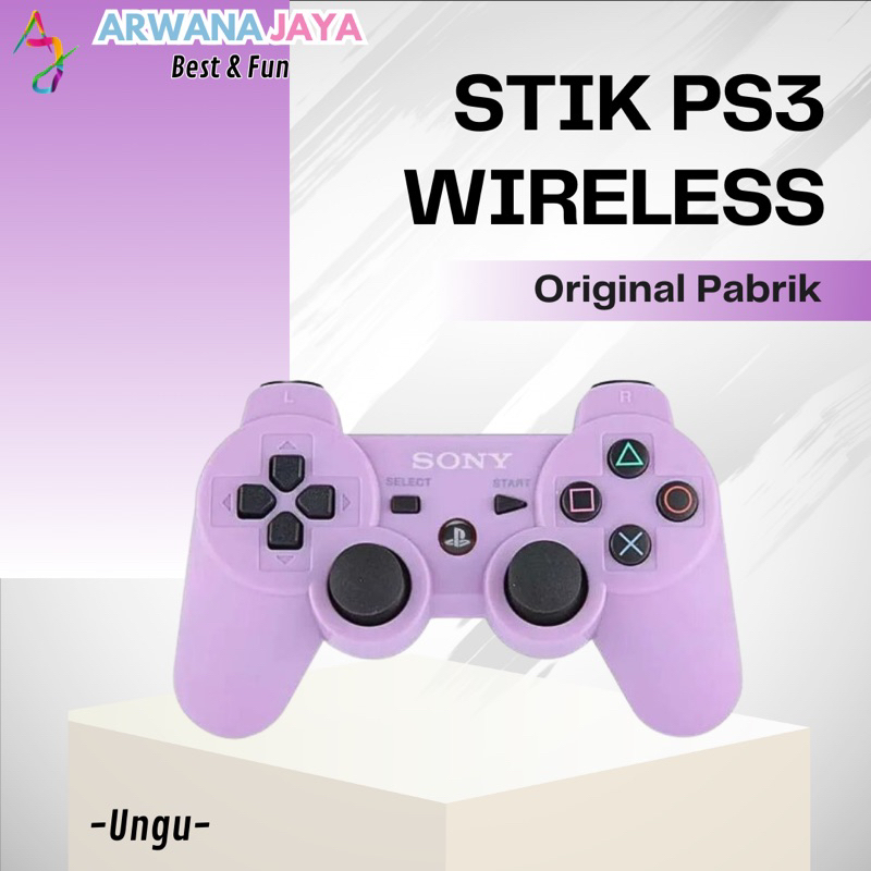 Jual Stik PS3 Warna Ungu Original Pabrik | Shopee Indonesia