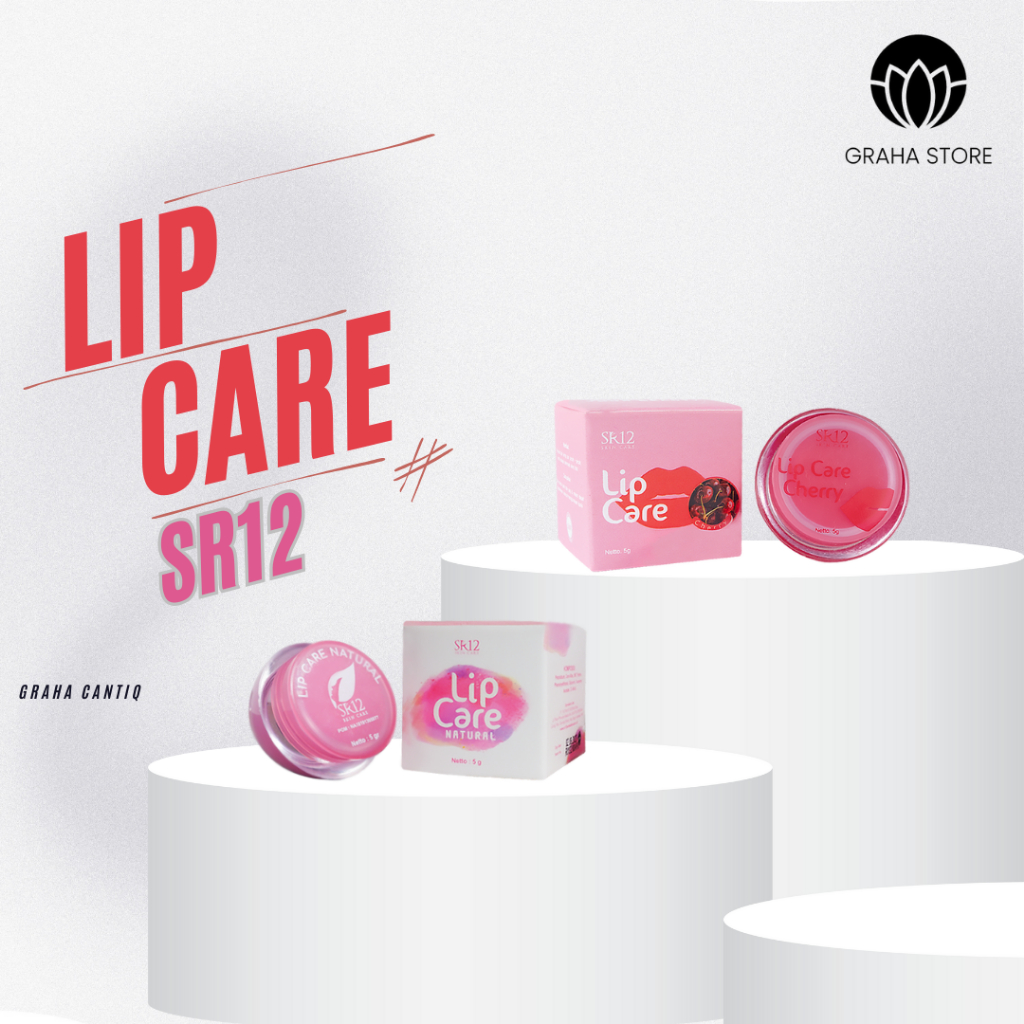 Jual SR12 Lip Care Pencerah Bibir Pink Alami LipCare Pelembab Bibir Kering Pecah - Pecah 5gr ...
