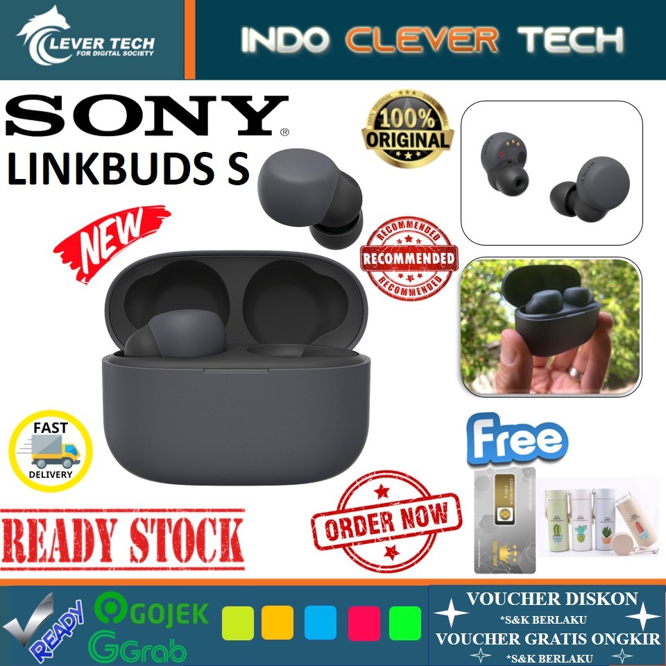 Jual Sony Link Buds S Black True Wireless Stereo - BLACK | Shopee Indonesia