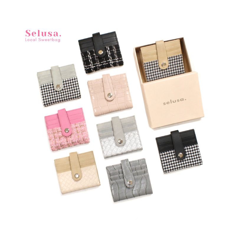 Jual SELUSA MILKA CARDHOLDER (Free Hardbox Exclusive) | Dompet Lipat ...