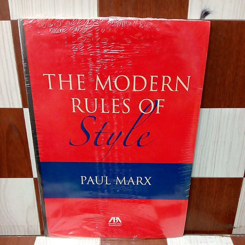 Jual Buku Original THE MODERN RULES OF STYLE by Paul Marx | Shopee ...