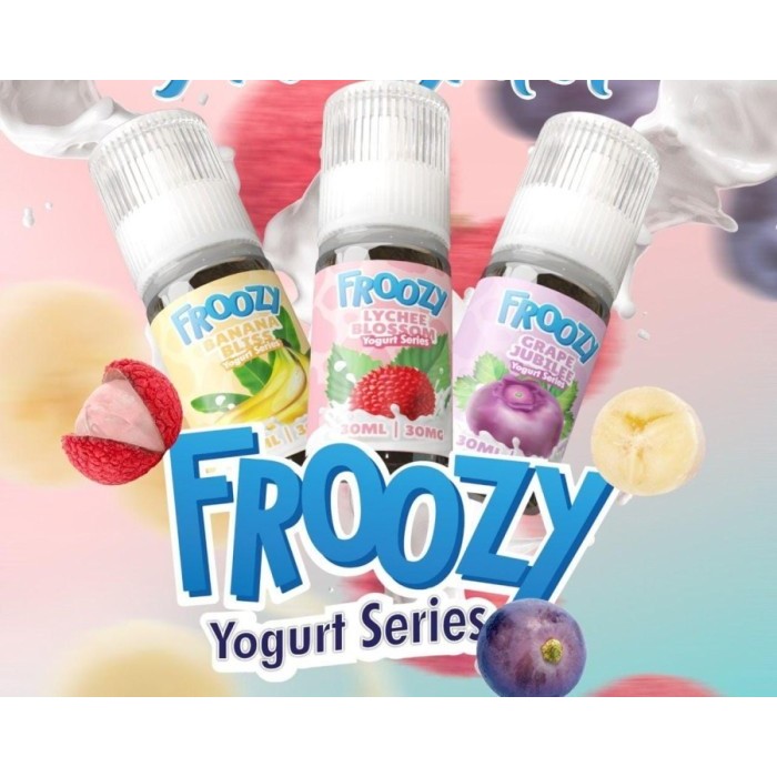 Jual LIQUID FOOM FROOZY YOGHURT SERIES SALTNIC 30ML 30MG AUTHENTIC | Shopee Indonesia
