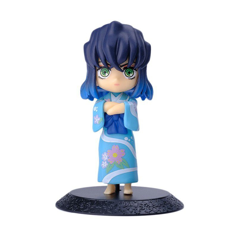 Jual Demon Slayer Kimetsu no Yaiba Kimono Chibi Action Figure Tanjiro ...